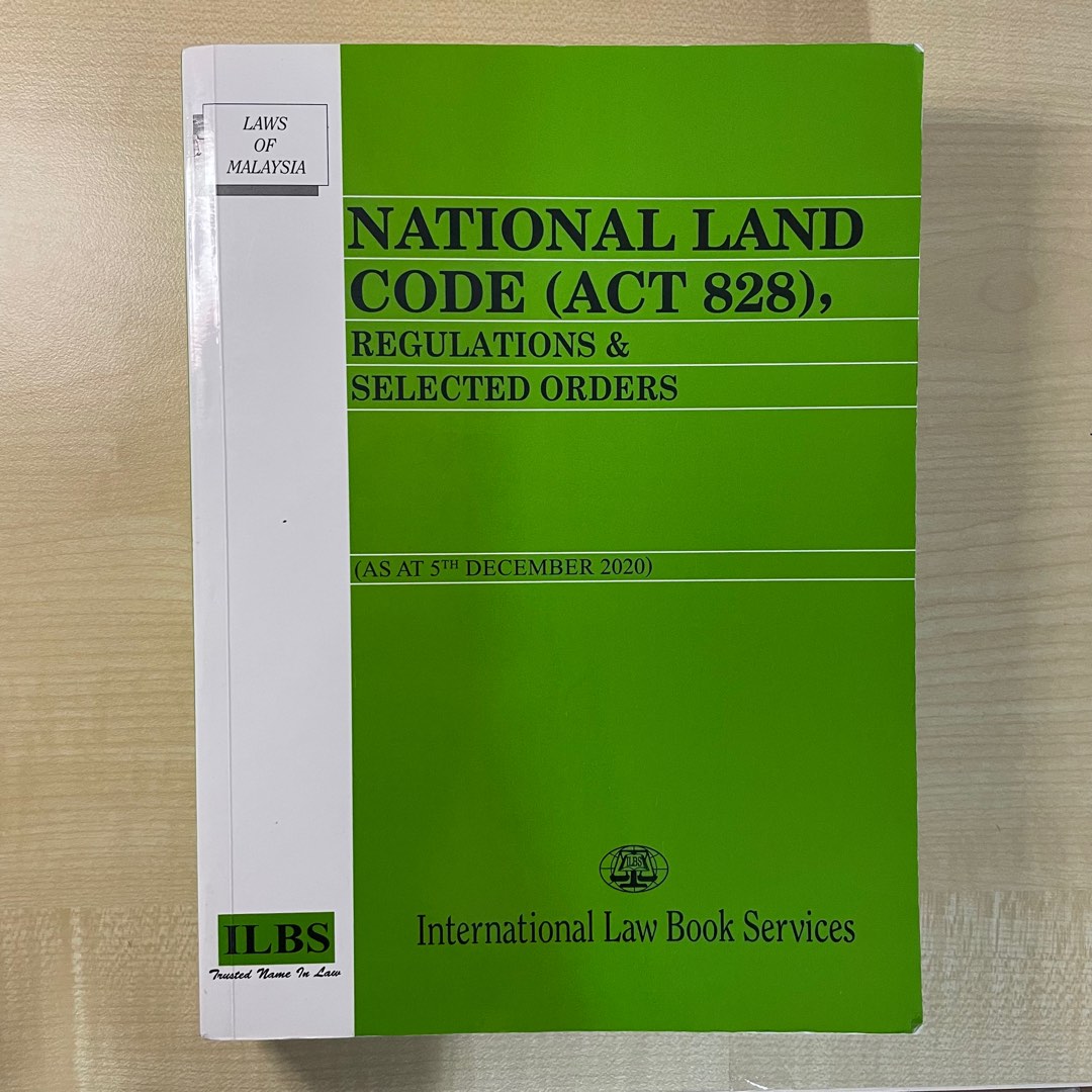 National Land Code, Hobbies & Toys, Books & Magazines, Textbooks on ...