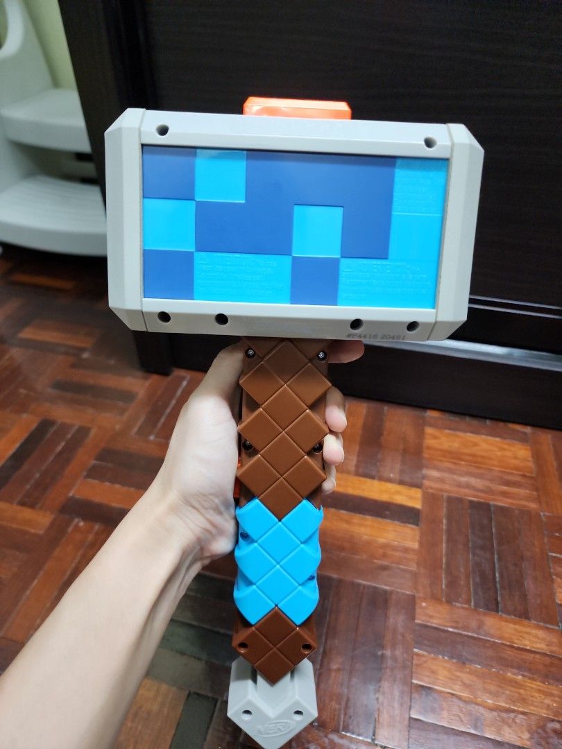 Nerf Darts 200 Minecraft Stormlander Hammer Nerf Weapon Nerf Minecraft ...