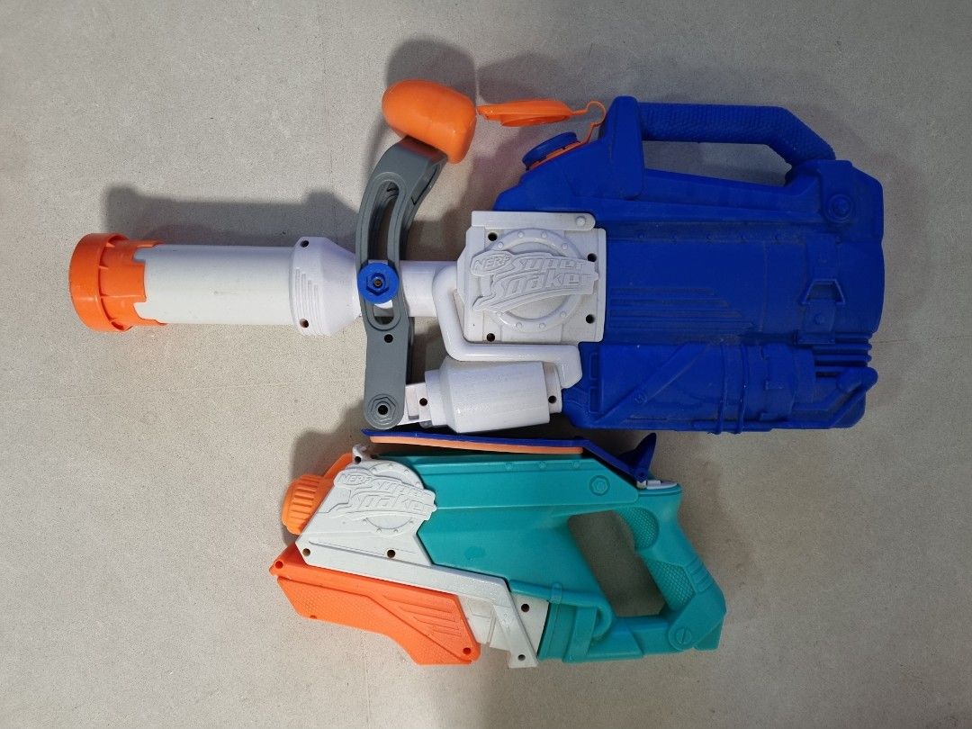 Nerf Water Guns x 2, Hobbies & Toys, Toys & Games on Carousell