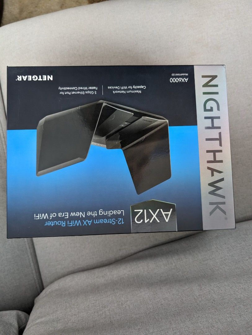 Netgear Nighthawk AX12 wifi 6 router, Computers & Tech, Parts ...