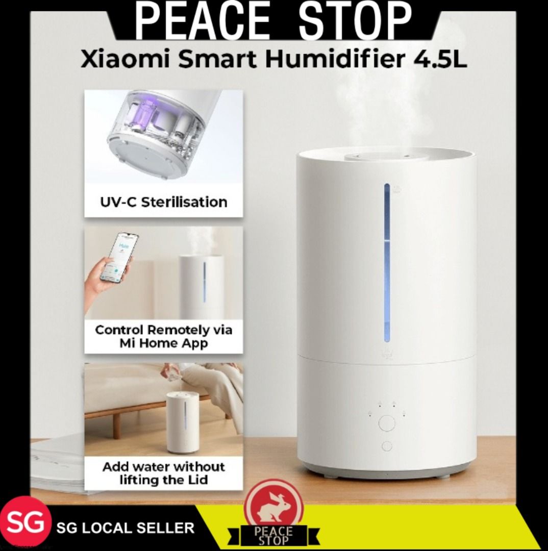 【NEW - Version 2】XiaoMi Mijia Humidifier 2 | Smart 4.5L & Standard ...
