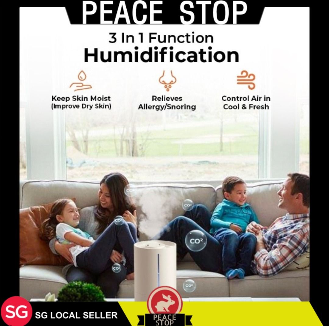 【NEW - Version 2】XiaoMi Mijia Humidifier 2 | Smart 4.5L & Standard ...