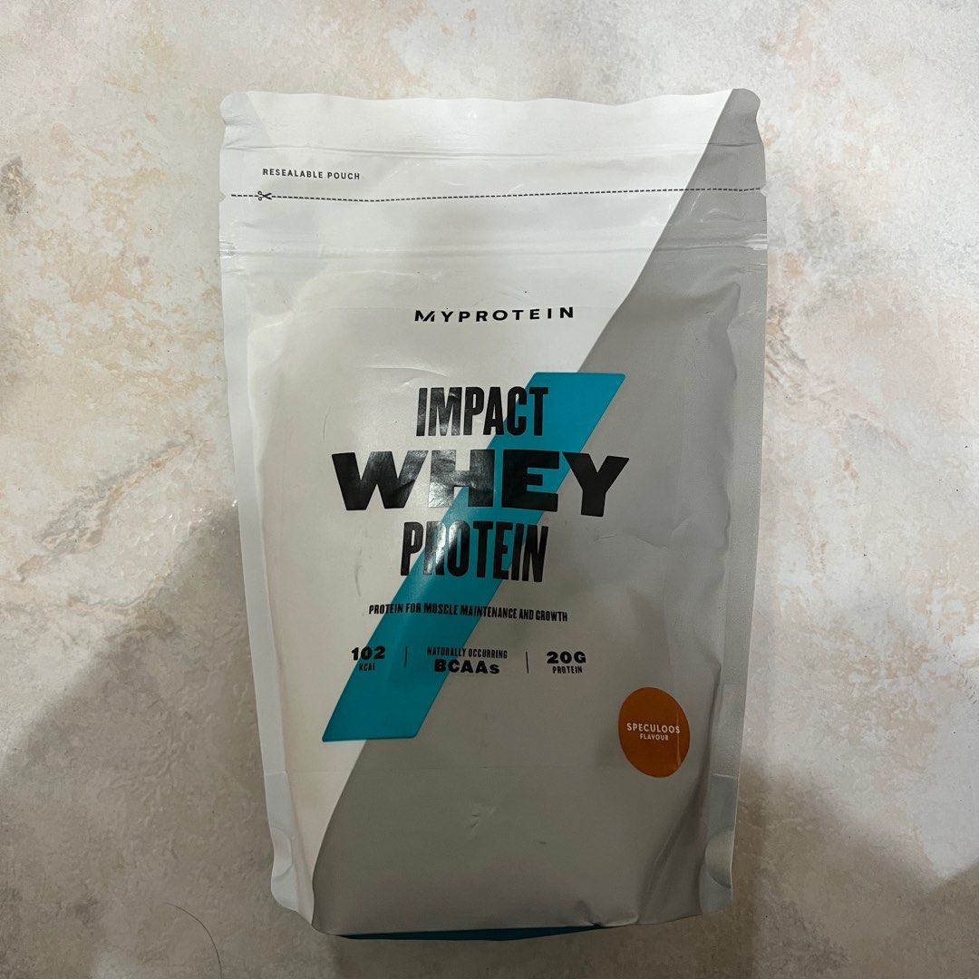 NEW Myprotein Impact Whey Protein Speculoos Flavour 250g, Health ...