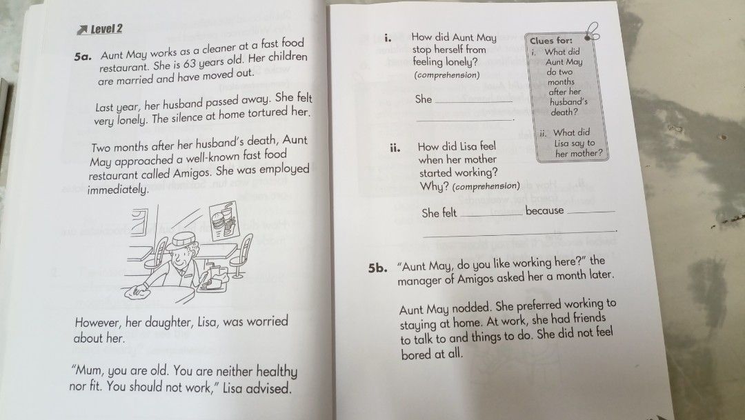 New P1 English Comprehension, Hobbies & Toys, Books & Magazines ...