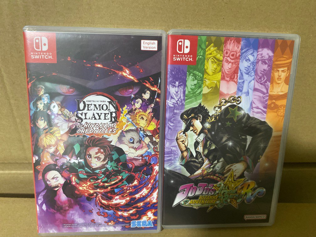 Nintendo Switch Games: Demon slayer Hinokami Chronicles, Video Gaming ...