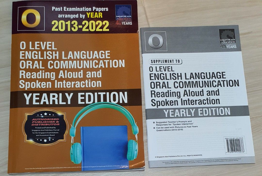 O Level English Oral TYS (2013-2022), Hobbies & Toys, Books & Magazines ...