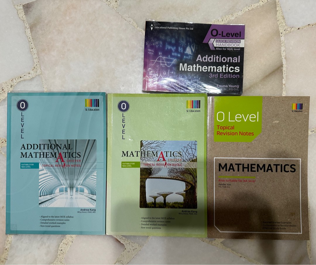 O level topical Notes ( Additional Math & Math), Hobbies & Toys, Books ...