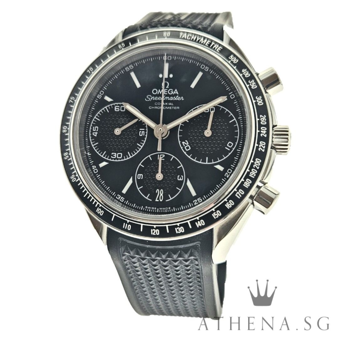 OMEGA SPEEDMASTER RACING CO-AXIAL “BLUE RACING DIAL” ” 40MM ” WITH BOX ...