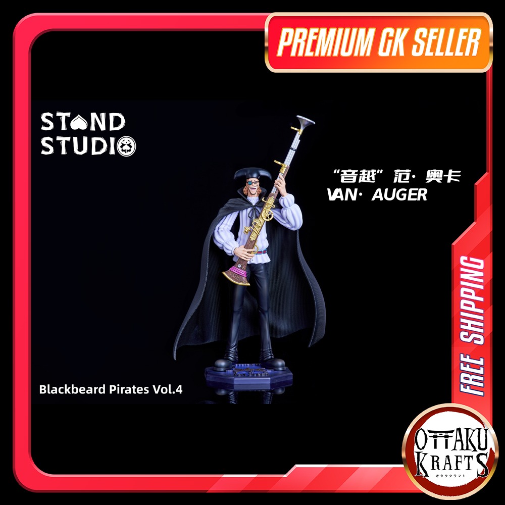 One Piece | Van Auger | Stand Studio | 【FREE Shipping - PO】GK Figurine ...