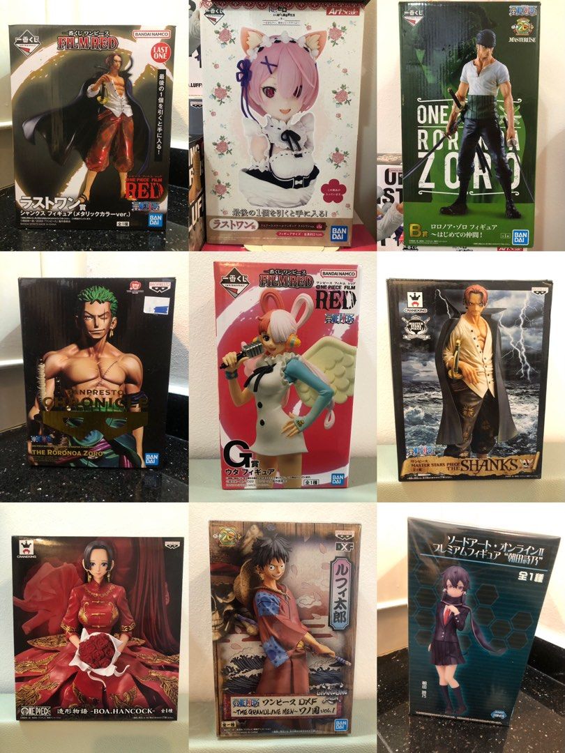 one piece & re:zero & sword art online & demon slayer, Hobbies & Toys ...