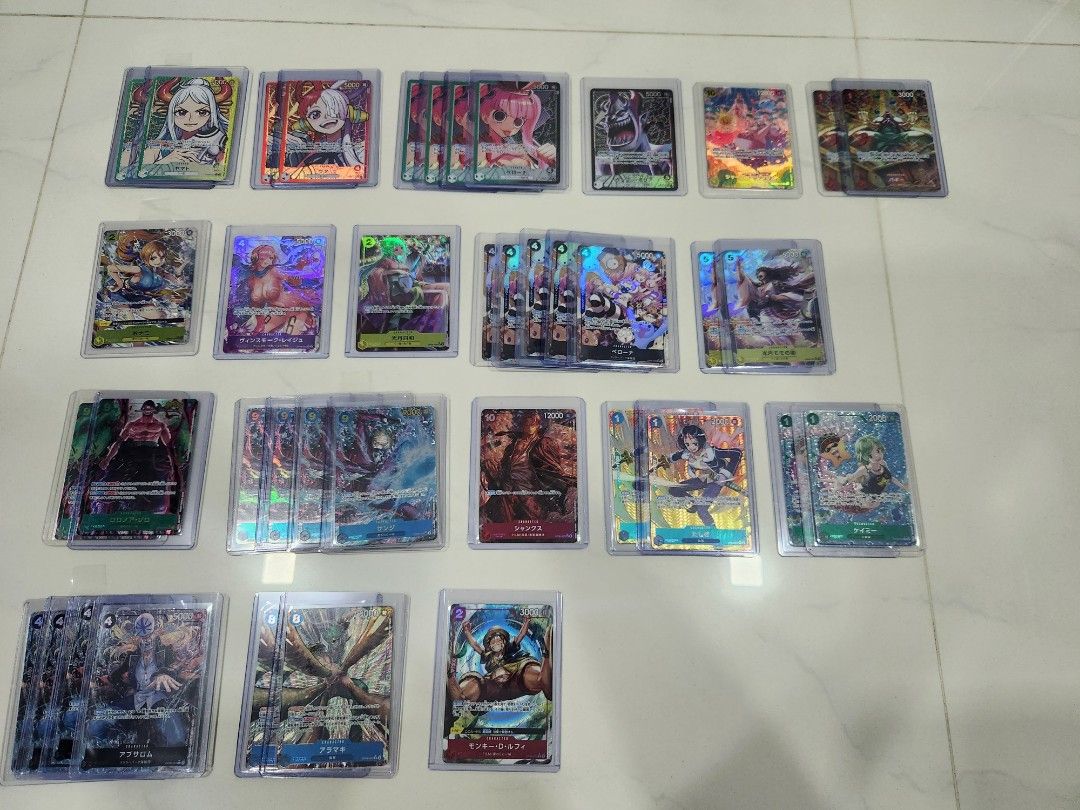 OP TCG cards (OP01, 02, 04, 05, 06), Hobbies & Toys, Toys & Games on ...