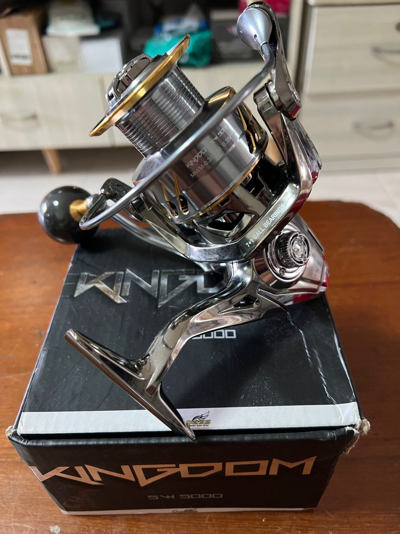 Opass 5k spinning reel, Sports Equipment, Fishing on Carousell