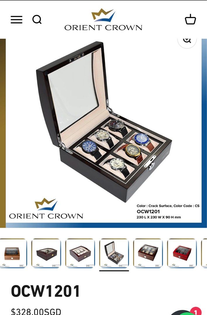 Orient crown, Luxury, Watches on Carousell