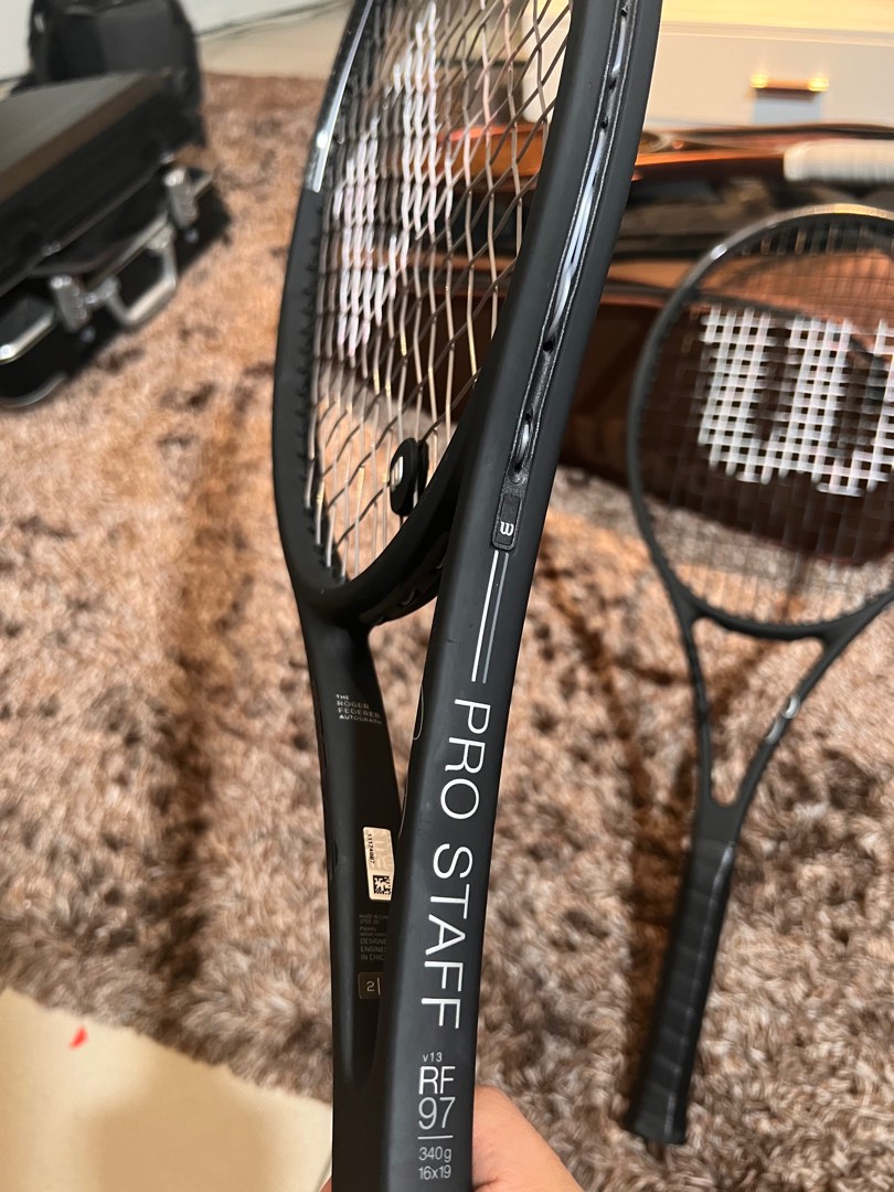 Orig. Wilson Pro Staff RF97 v13 Autograph, Sports Equipment, Other Sports Equipment and Supplies ...