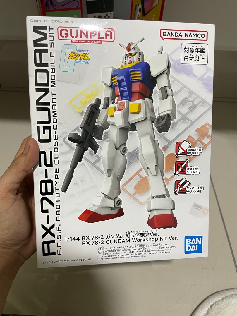 ORIGINAL GUNDAM GUNPLA RX-78-2, Hobbies & Toys, Toys & Games on Carousell