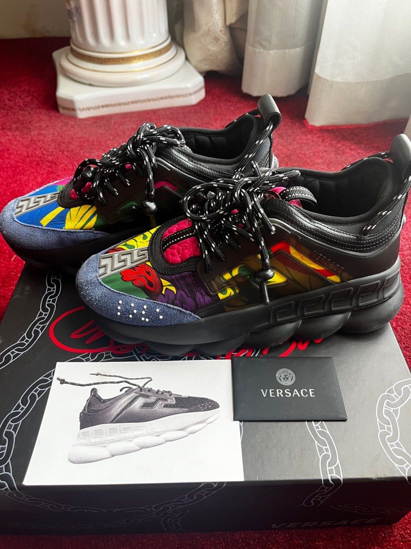 Original Versace Chain Reaction, Men's Fashion, Footwear, Sneakers on ...