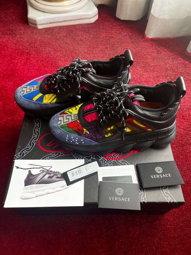 Original Versace Chain Reaction, Men's Fashion, Footwear, Sneakers on ...