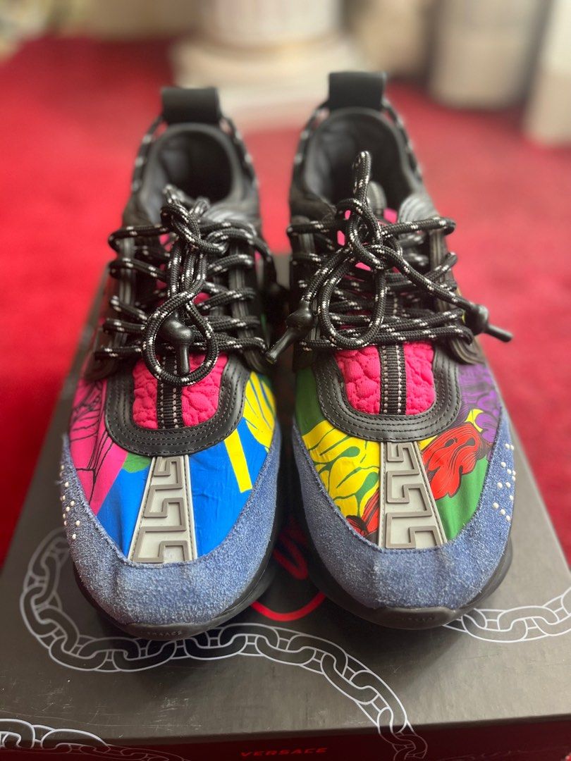Original Versace Chain Reaction, Men's Fashion, Footwear, Sneakers on ...
