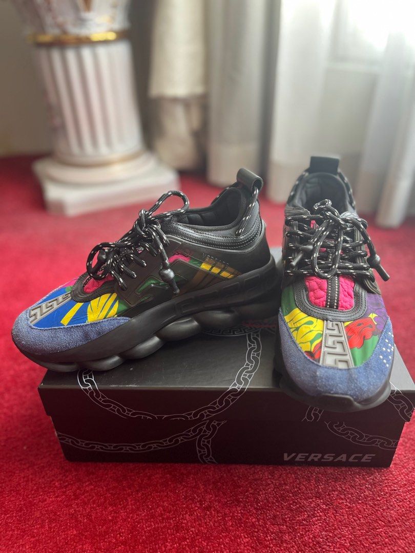 Original Versace Chain Reaction, Men's Fashion, Footwear, Sneakers on ...