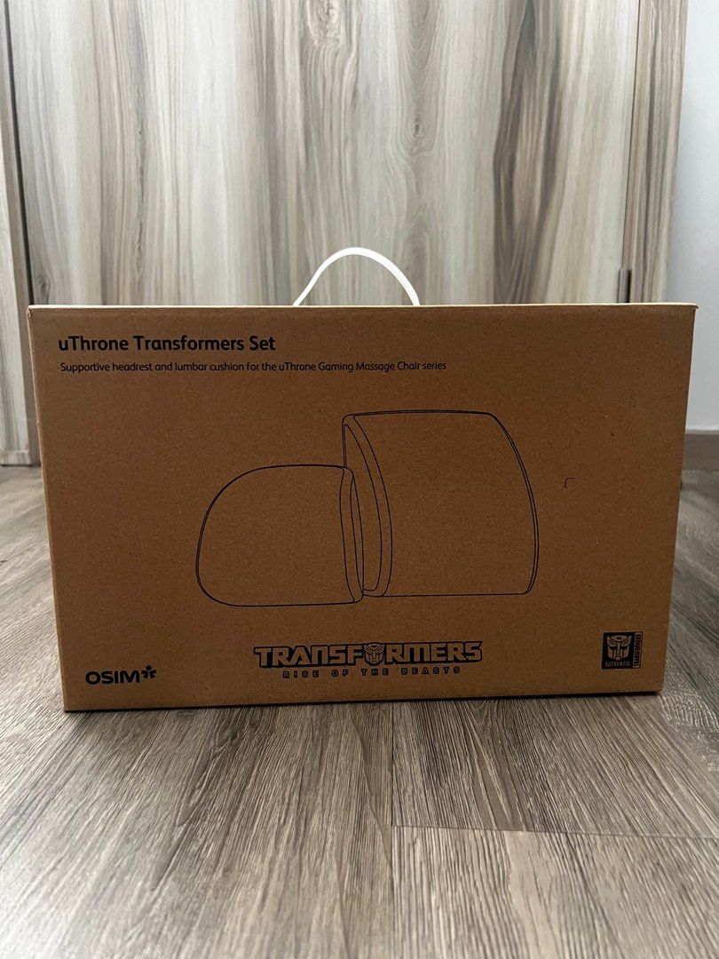 OSIM uThrone Gaming Massage Chair Headrest & Lumbar Support, Furniture ...