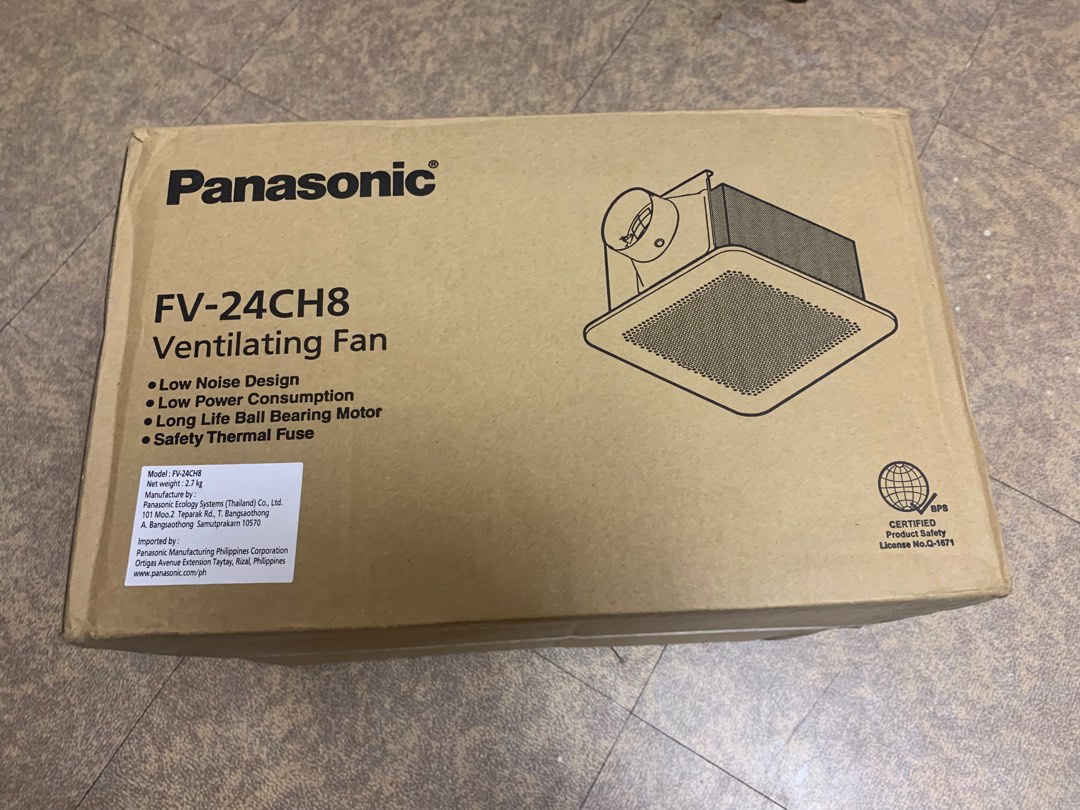 Panasonic ventilating ceiling fan, Furniture & Home Living, Lighting ...
