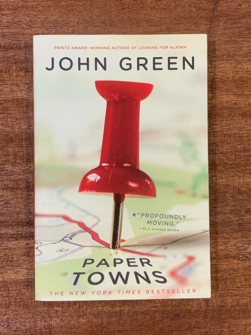 Paper Towns book by John Green, Hobbies & Toys, Books & Magazines ...