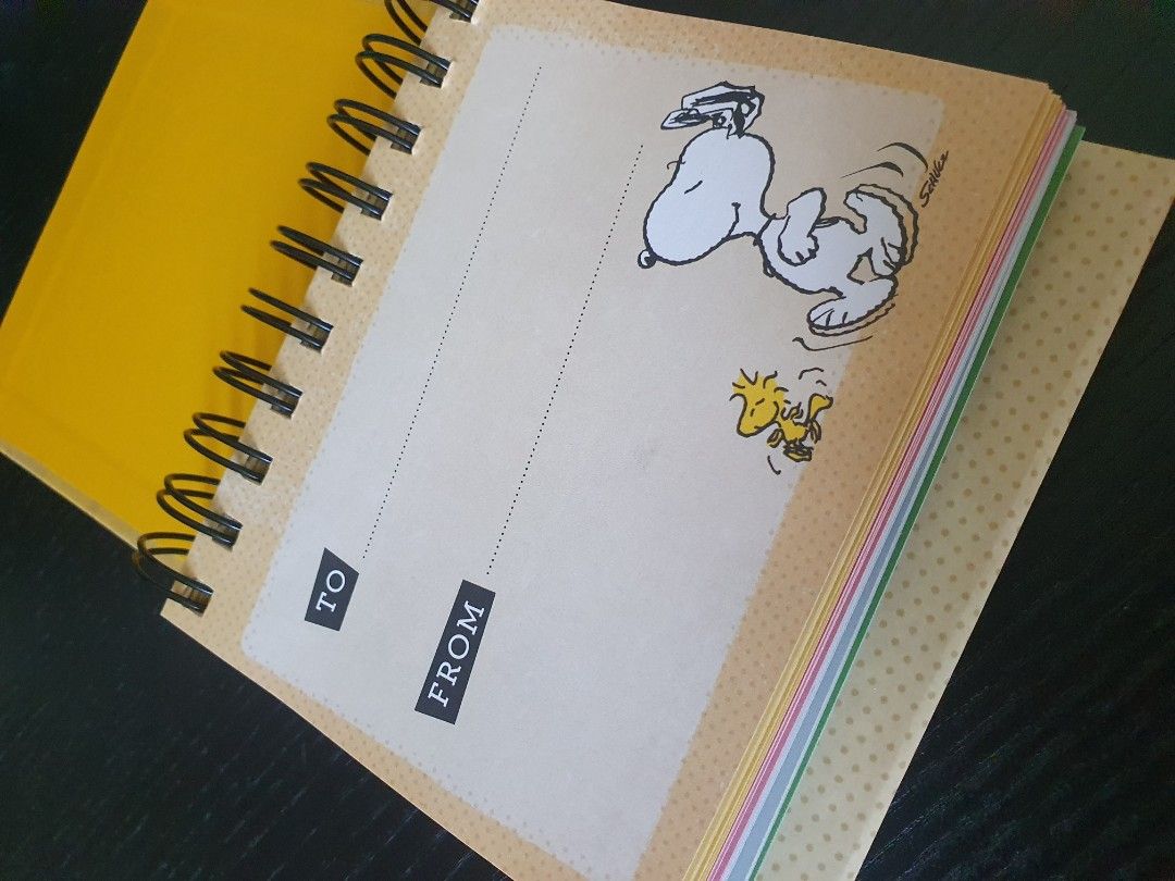 Peanuts Snoopy Dayspring Perpetual Calendar, Everything Else on Carousell