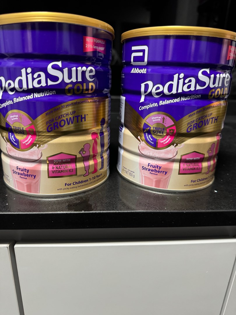 Pediasure Strawberry, Babies & Kids, Nursing & Feeding, Breastfeeding ...