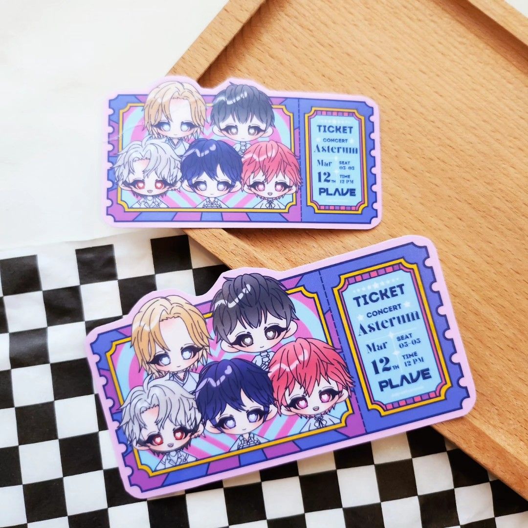 PLAVE Asterum Stickers, Hobbies & Toys, Stationery & Craft, Art ...