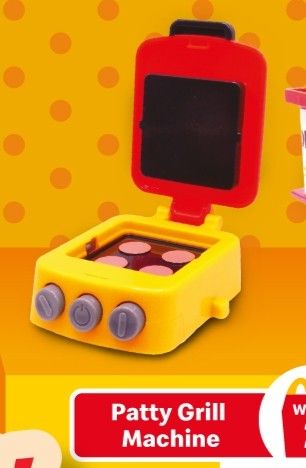 Playset patty grill machine McDonald Happy Meal toys, Hobbies & Toys ...