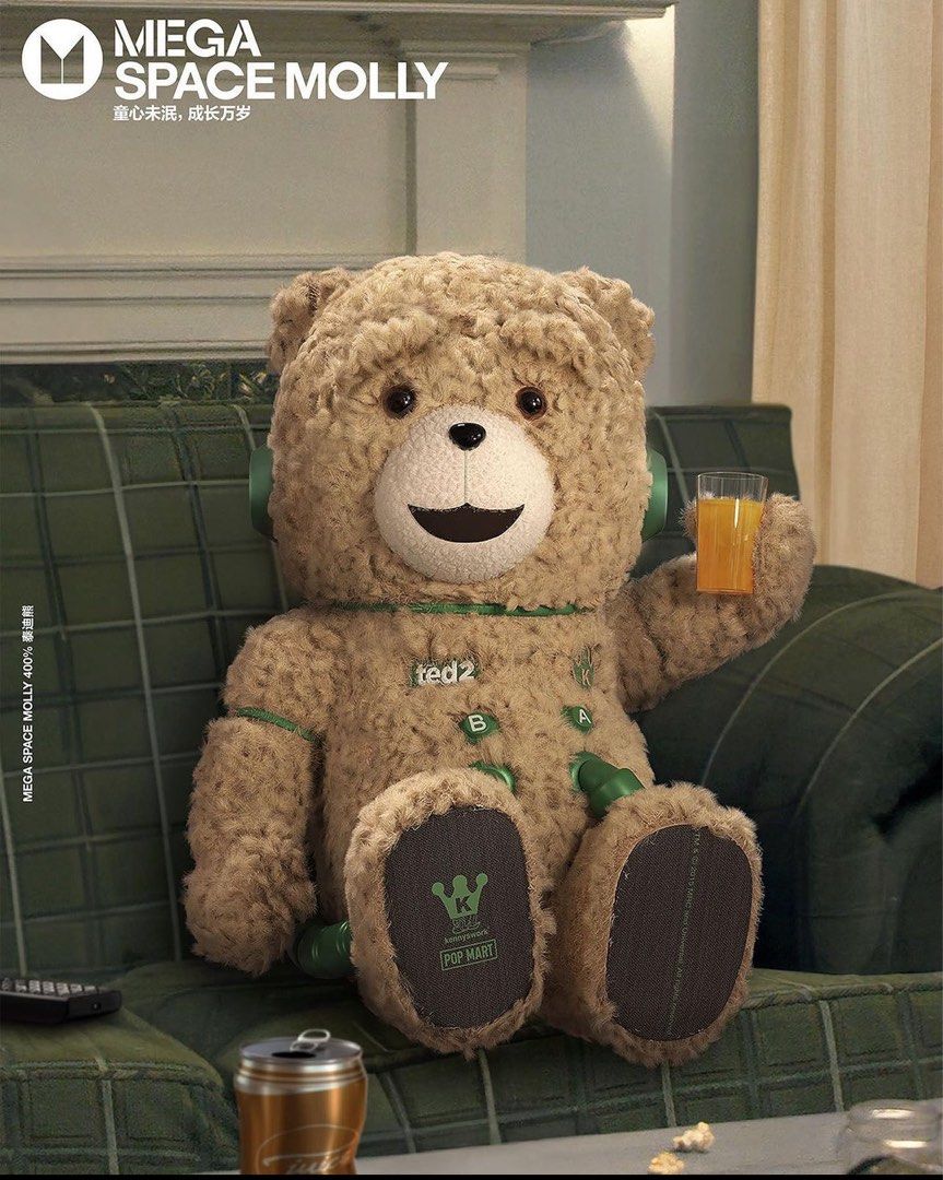 PO: Popmart Mega Space Molly Ted 400%, Hobbies & Toys, Toys & Games on ...