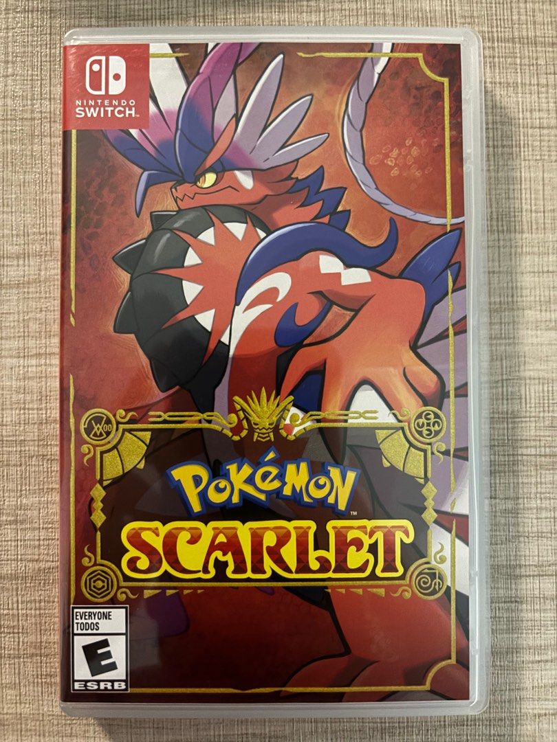 Pokemon scarlet - nintendo switch game, Video Gaming, Video Games ...