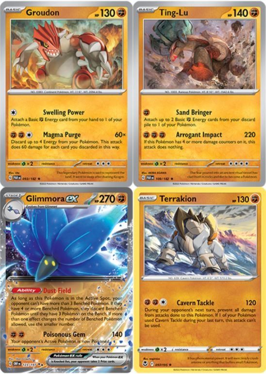 Pokemon TCG Garchomp ex Iron Hands ex Deck, Hobbies & Toys, Toys ...