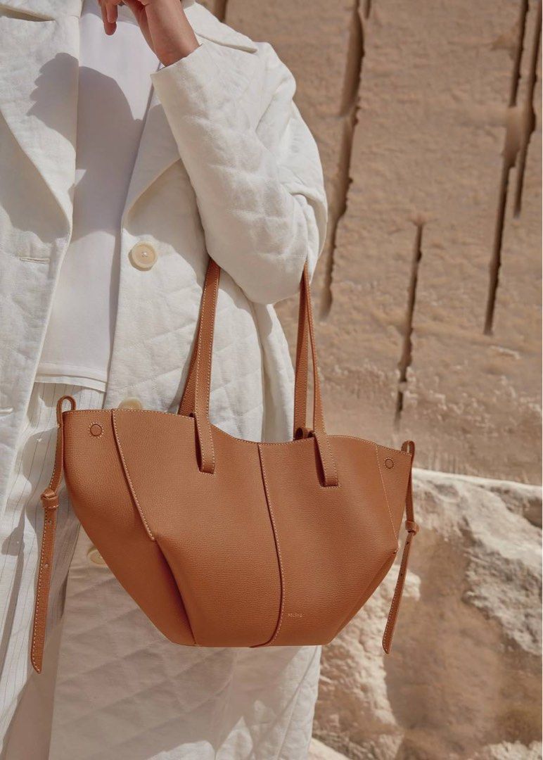 Polene Cyme Mini in Camel, Luxury, Bags & Wallets on Carousell