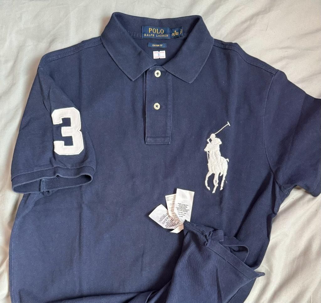 POLO by Ralph Lauren Polo Shirt (Big Logo) (Size M), Men's Fashion ...