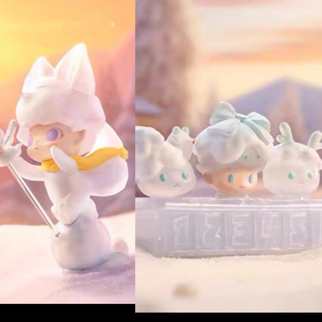 Popmart dimoo letters from snow, Hobbies & Toys, Toys & Games on Carousell