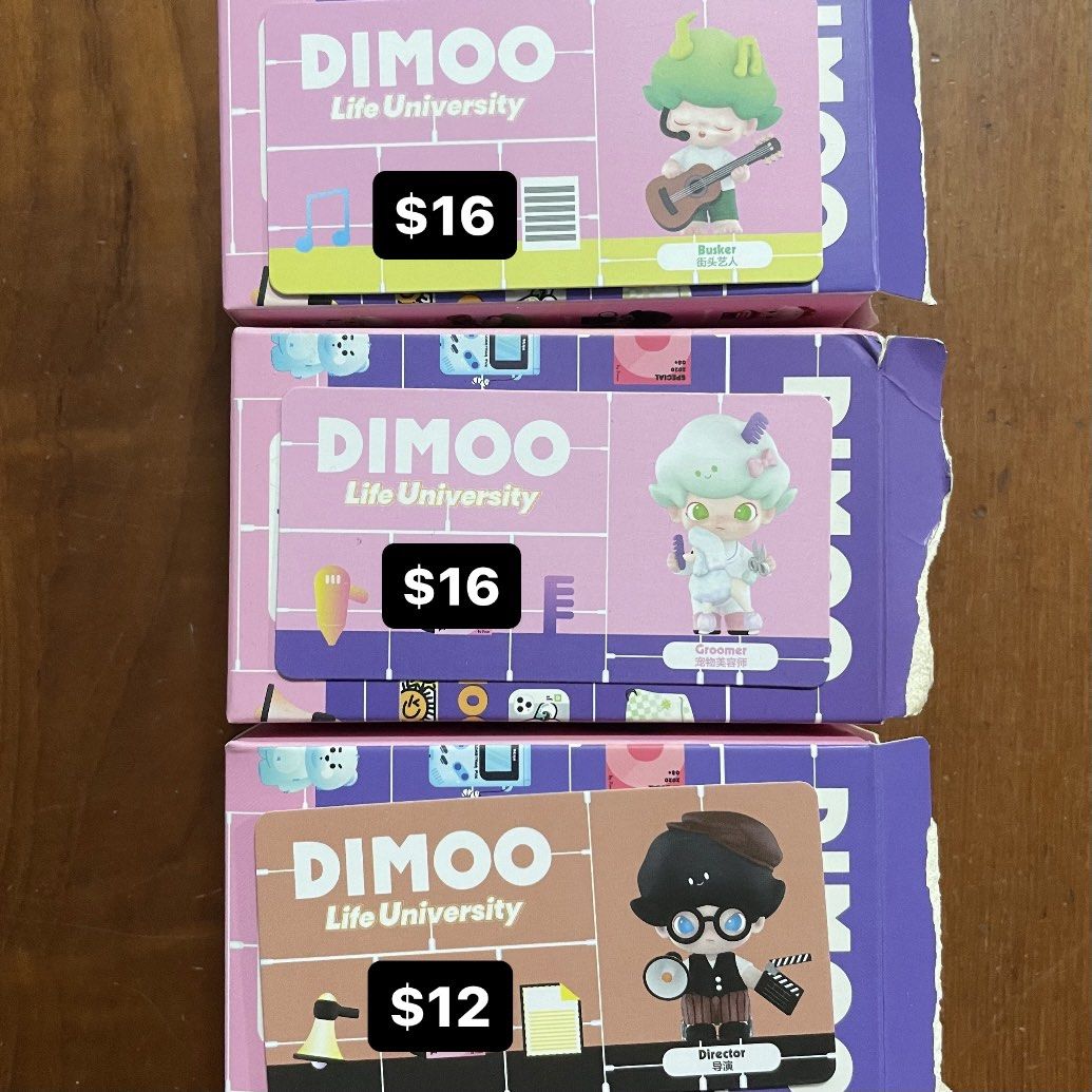 POPMART Dimoo Life University, Hobbies & Toys, Toys & Games on Carousell