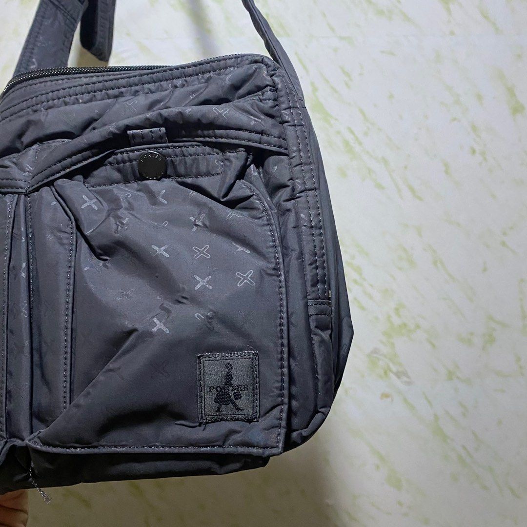 Porter - Porter Monogram Sling Bag Black, Men's Fashion, Bags, Sling Bags on Carousell