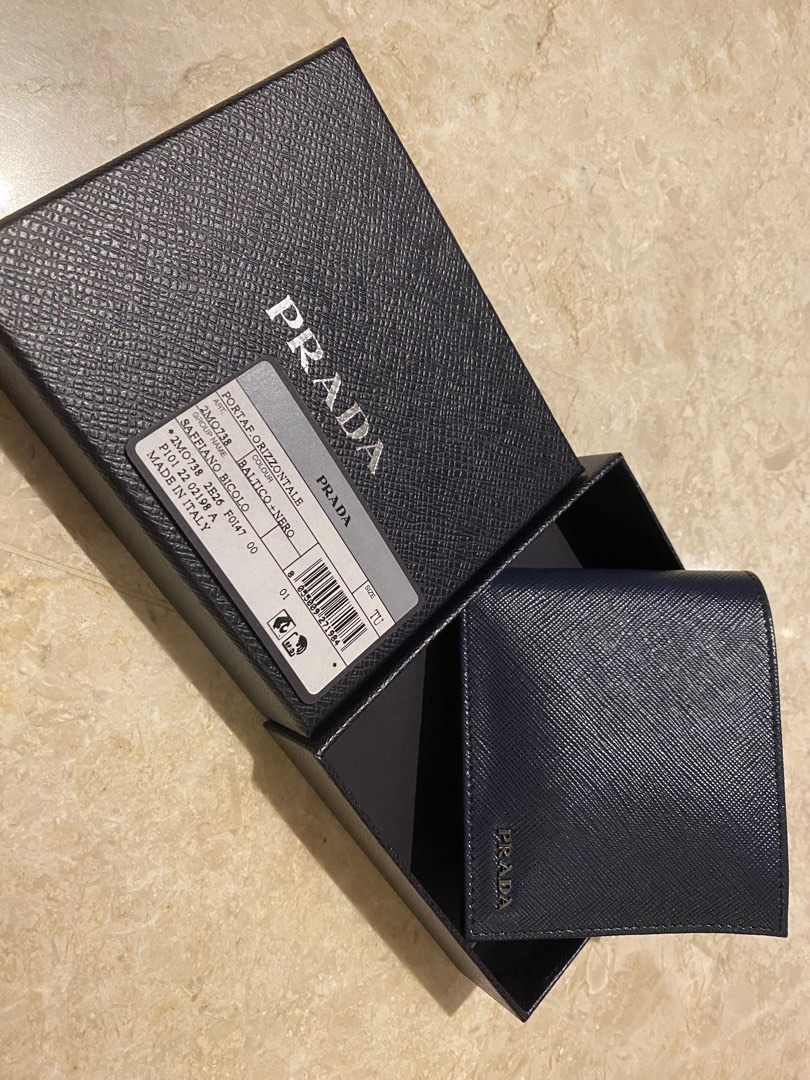 Prada Men Wallet, Men's Fashion, Watches & Accessories, Wallets & Card ...