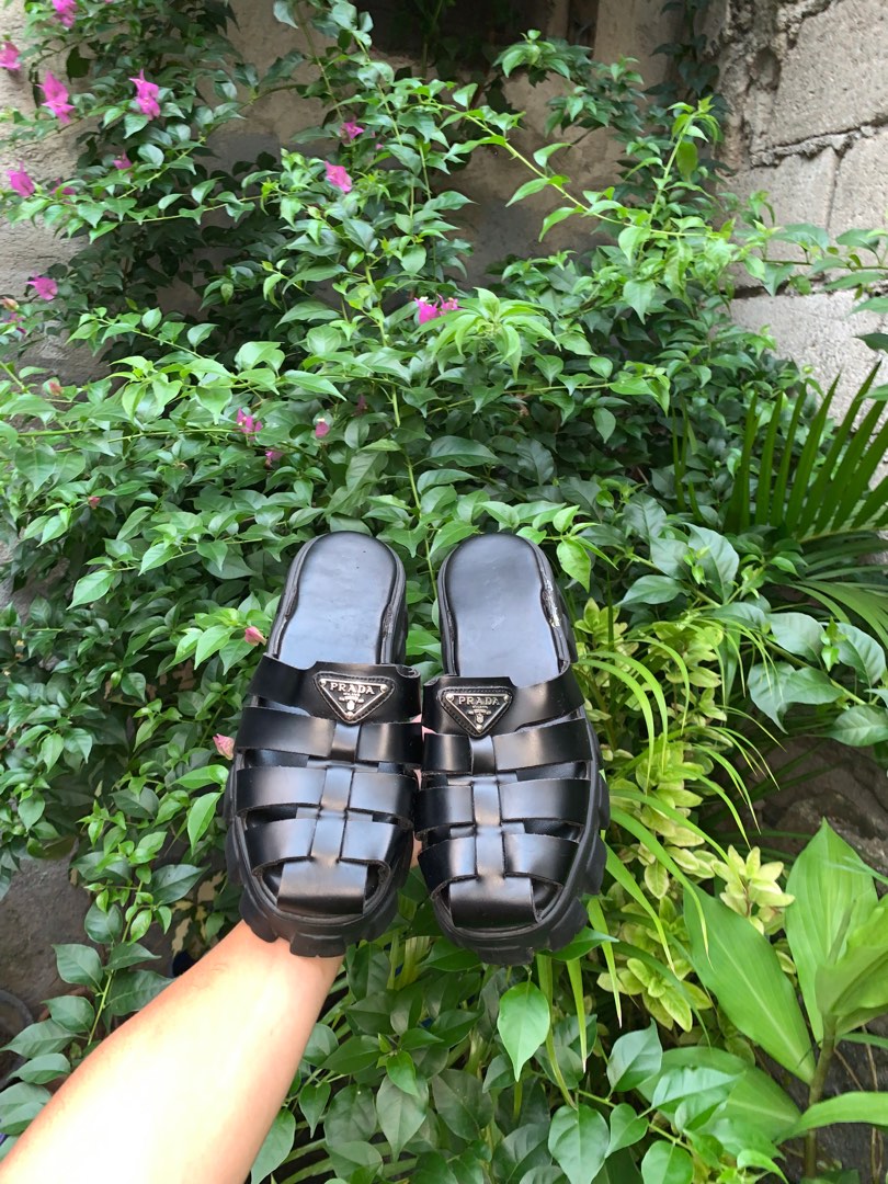 Prada Sandals, Women's Fashion, Footwear, Sandals on Carousell