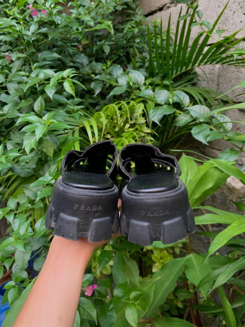 Prada Sandals, Women's Fashion, Footwear, Sandals on Carousell