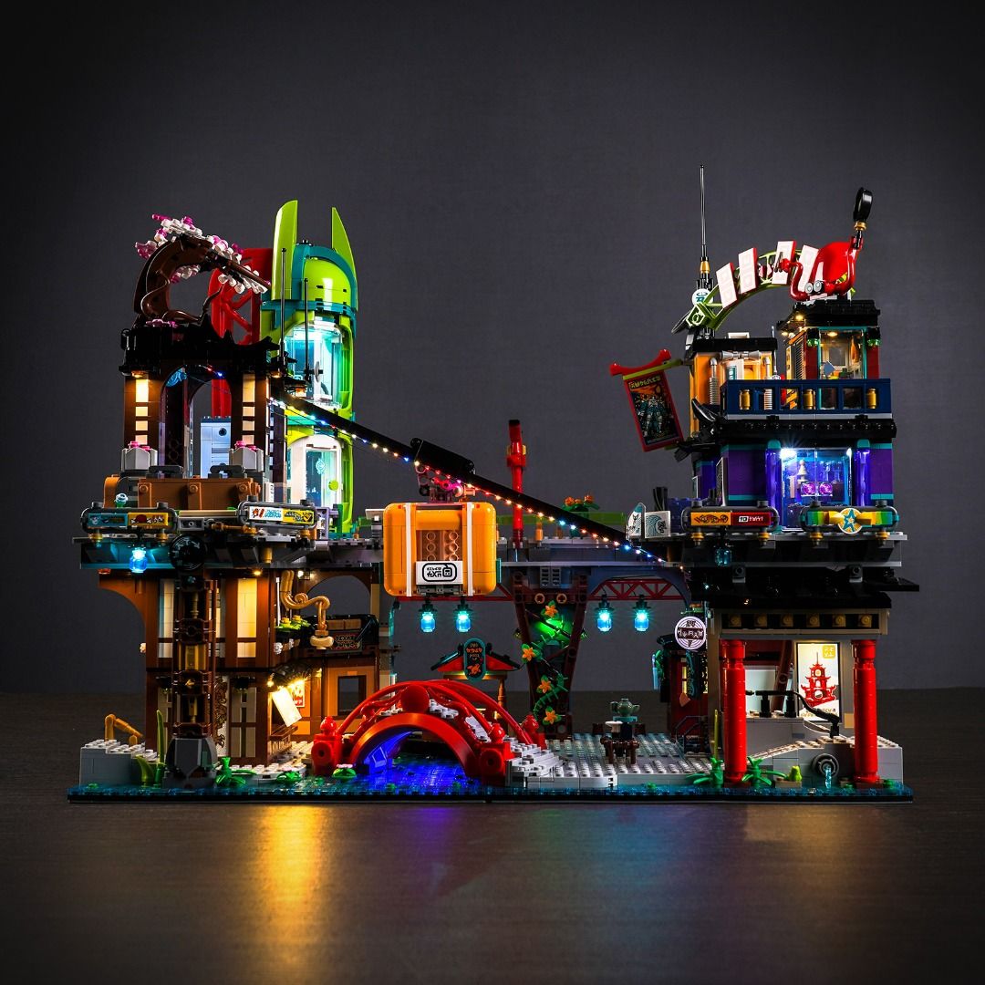 [PRE-ORDER] Light Kit 71799 NINJAGO City Markets (Only LED Light kit ...