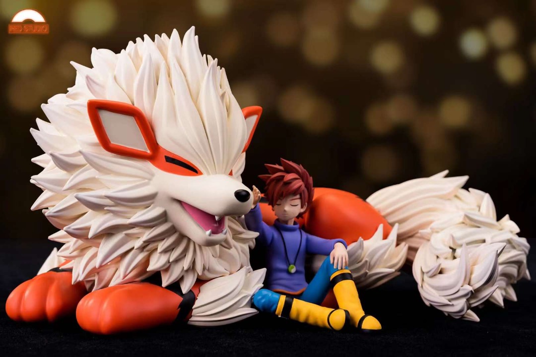 【PRE-ORDER】 Red Studio - Gary Oak & Arcanine Pokemon Series 002 Resin ...