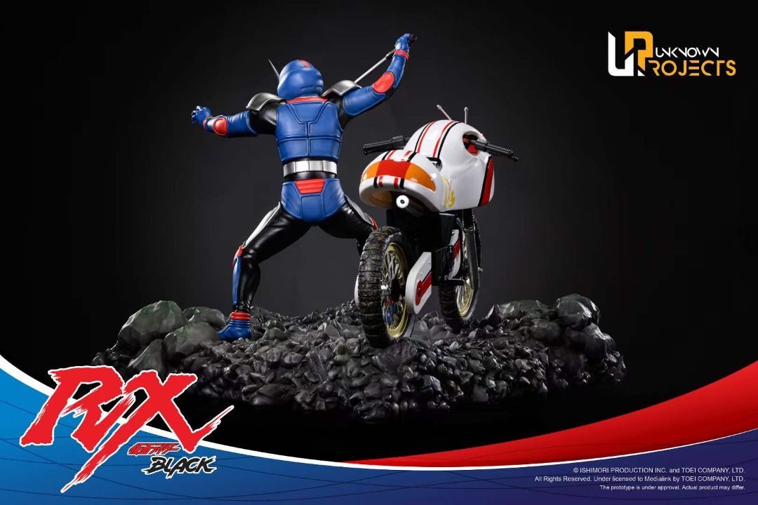 【PRE-ORDER】 Unknown Projects - Biorider Kamen Rider Black RX Resin ...