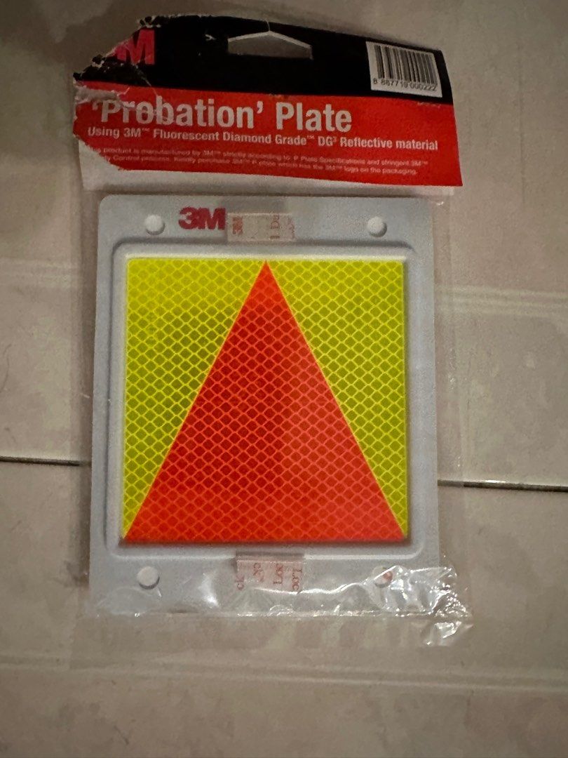 Probation car plate, Car Accessories, Car Plates on Carousell