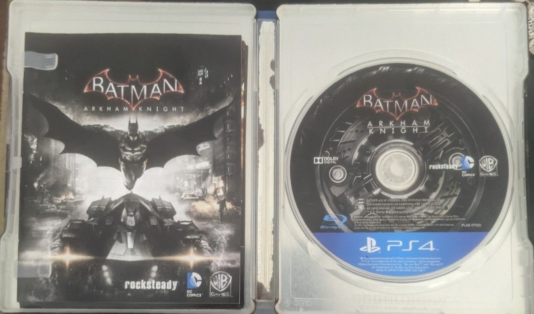PS4 Game --- Batman Arkham Knight Special Edition, Video Gaming, Video Games, PlayStation on ...