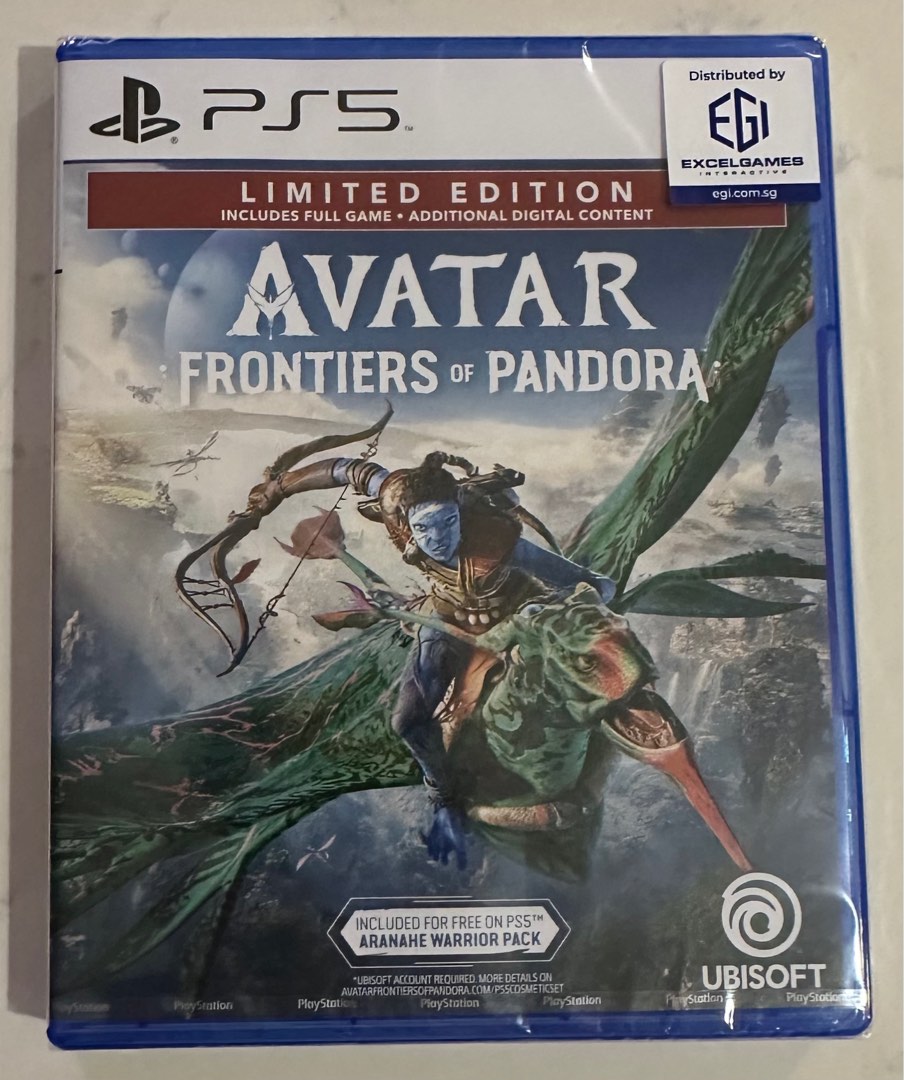 PS5 Avatar Frontiers of Pandora, Video Gaming, Video Games, PlayStation ...
