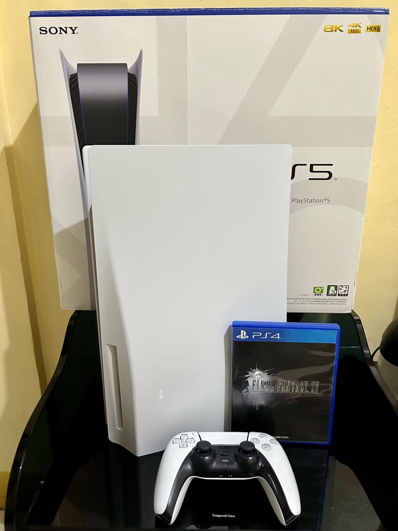 Ps5 Disc Edition With Game, Video Gaming, Video Game Consoles ...