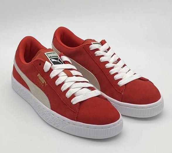Puma Suade Classic XXI Red Unisex, Women's Fashion, Footwear, Sneakers ...
