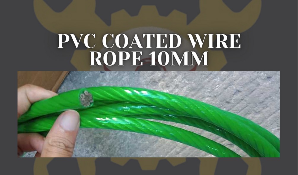PVC Coated Wire Rope 10mm, Commercial & Industrial, Industrial ...